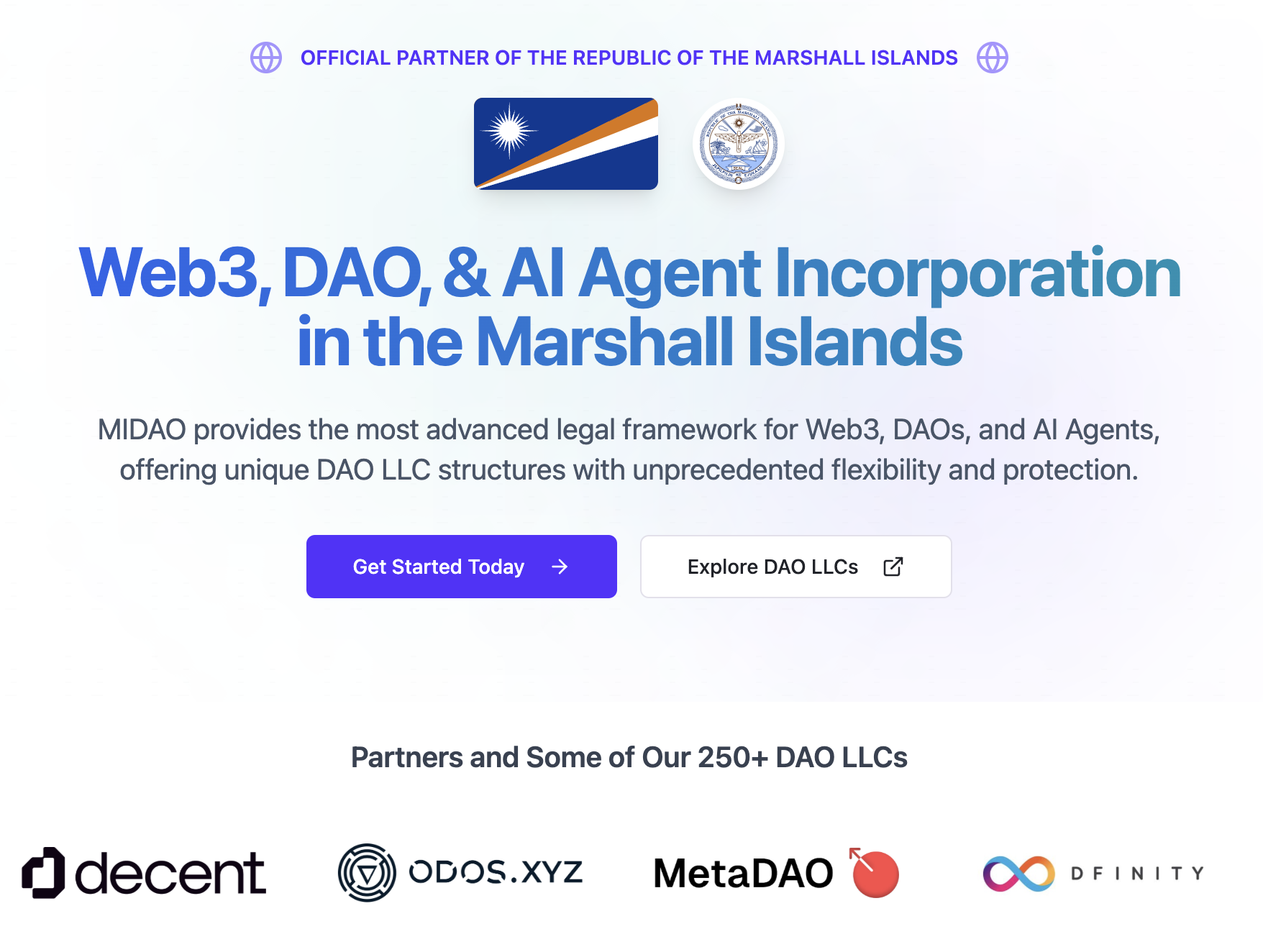 MIDAO - DAO LLC Incorporation